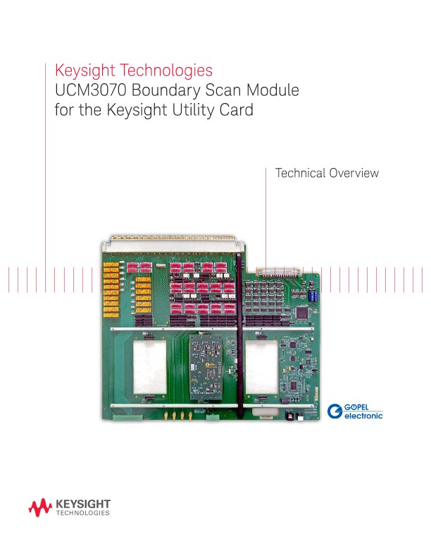 UCM3070 Boundary Scan Module for the Keysight Utility Card PDF Asset Page | Keysight